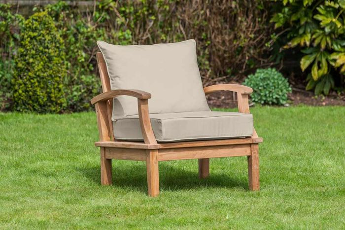 Burford Teak Patio Lounge Set Medium